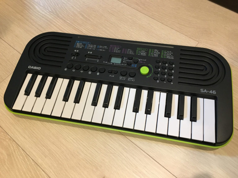【ピアノ】CASIOのミニキーボードSA-46を買ったのでレビューしてみる | PlusPlus